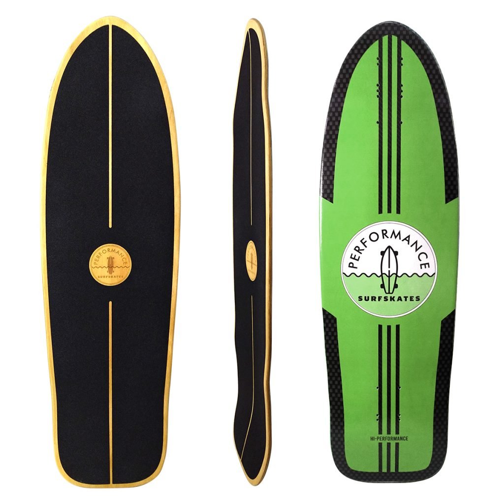 Shape Simulador de Surf Skate Performance Profissional 34" | Essência ...